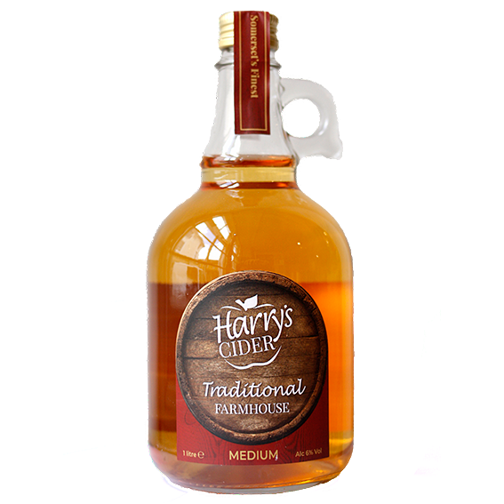 Cider - Flagon - Harry’s - 1 Litre – The Somerset Wine Co.